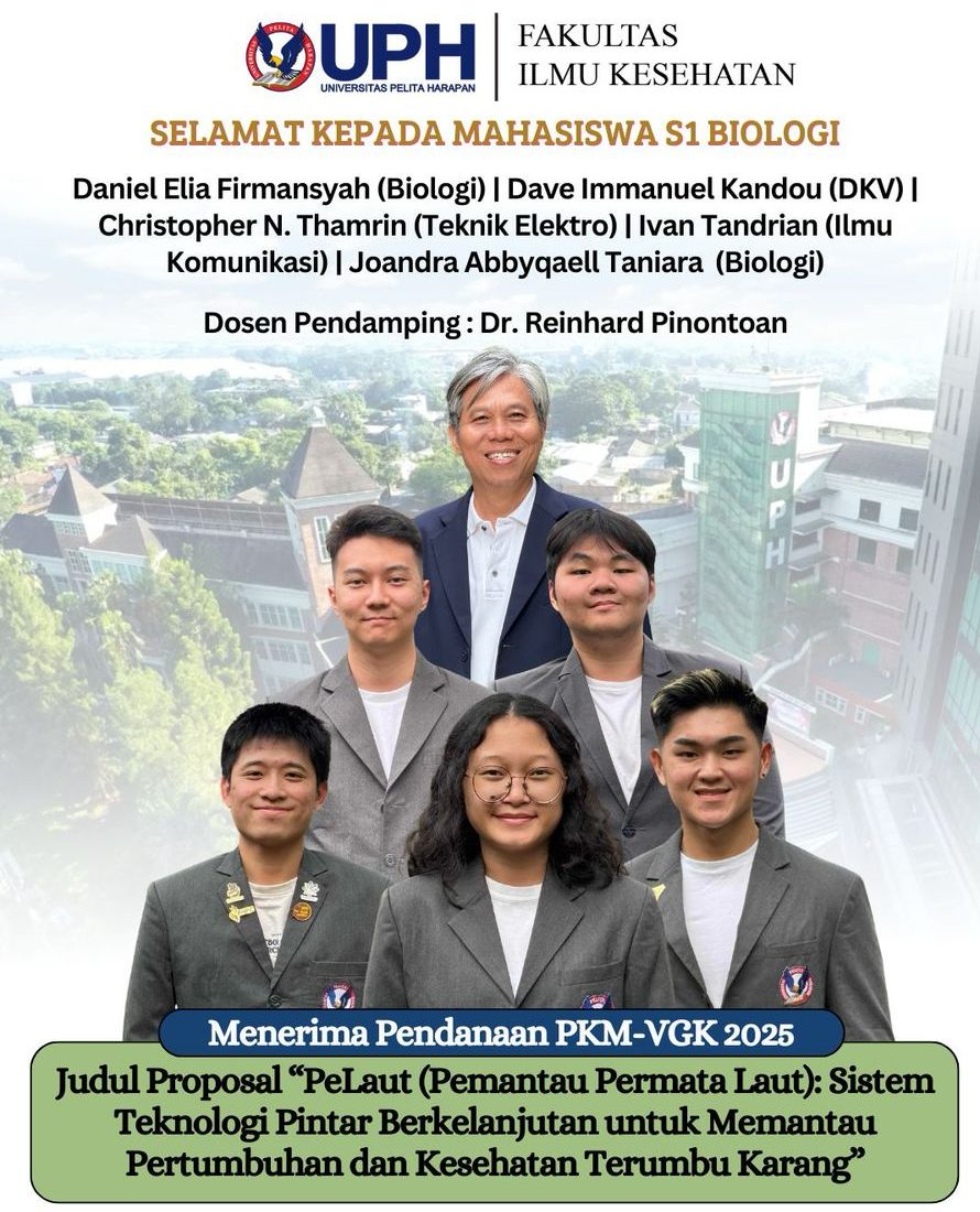UPH Students’ Coral Conservation Proposal Wins Program Kreativitas Mahasiswa (PKM) Funding ...